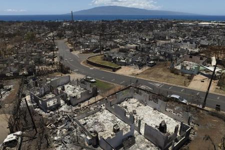 山火事不明者100人超無事確認 ハワイ州マウイ島 高知新聞